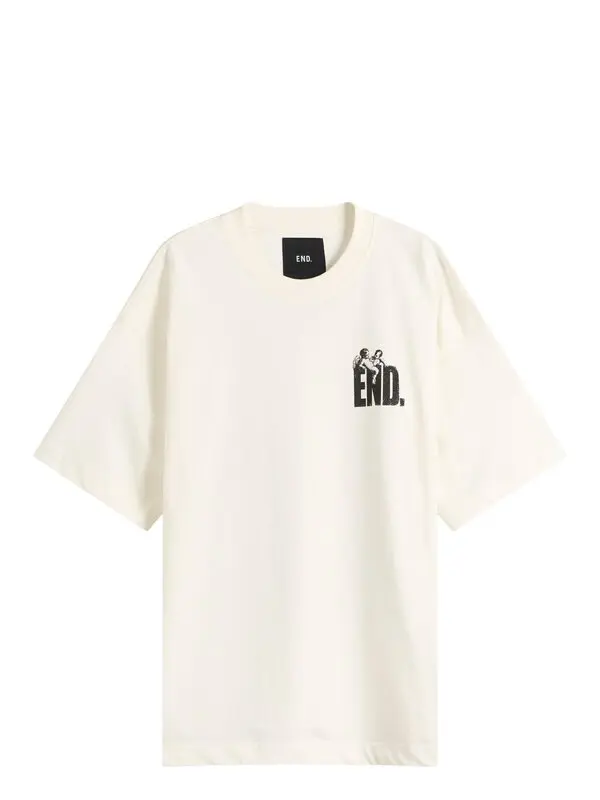 END. Manchester T-shirt - Ecru