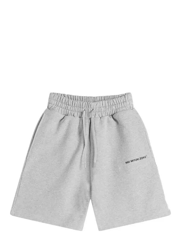 MKI MIYUKI ZOKU Uniform Sweat Shorts - Grey