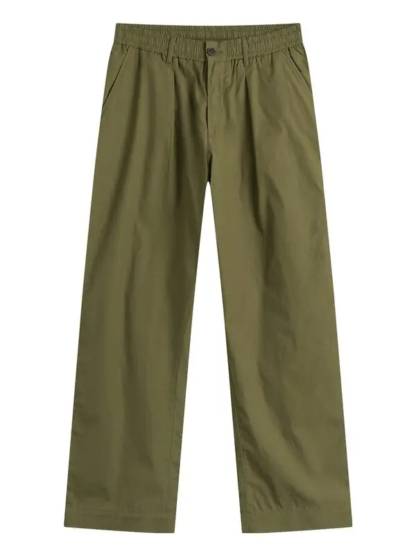 Universal Works Broadcloth Oxford Pant - Olive