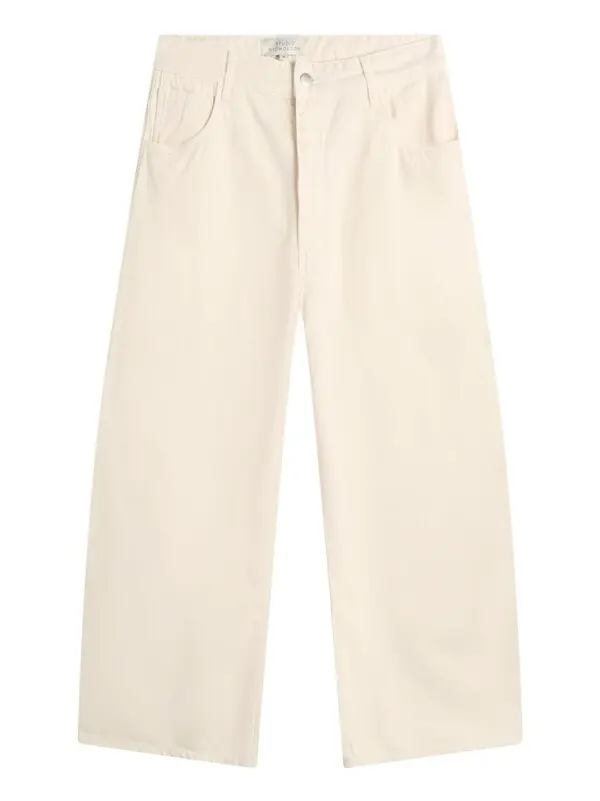Studio Nicholson Paolo 14oz Denim Volume Jean - Parchment