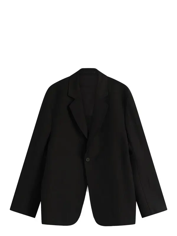 Studio Nicholson Denson Single Breasted Blazer - Black