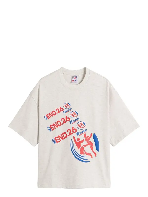 BENE CULTURE End X . 26 T-shirt - Grey