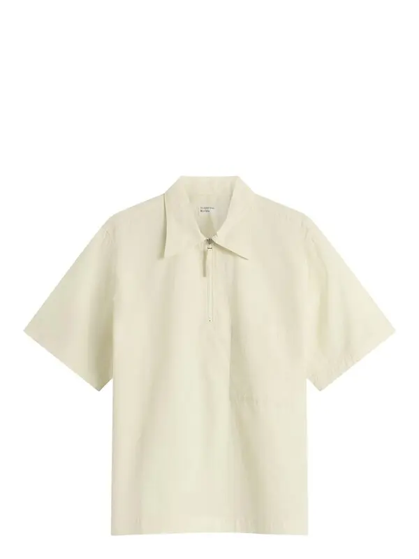 Universal Works Broadcloth Ewan Shirt - Ecru