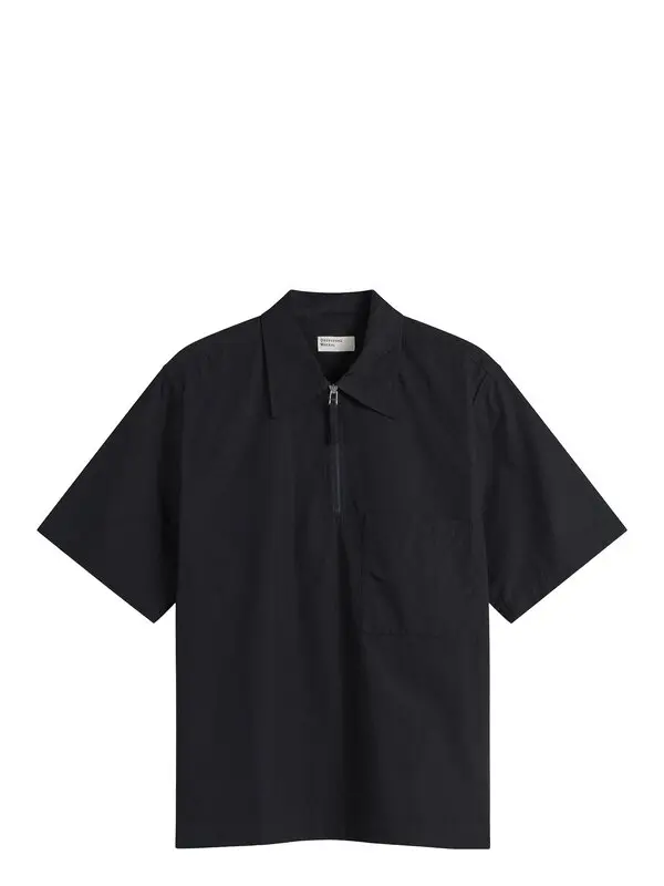 Universal Works Broadcloth Ewan Shirt - Navy