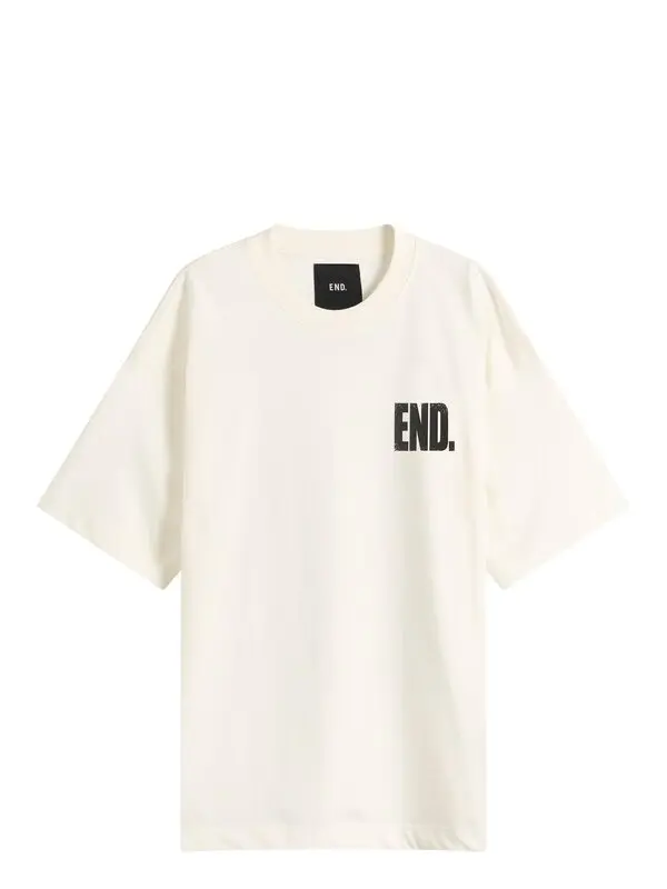 END. Glasgow T-shirt - Ecru