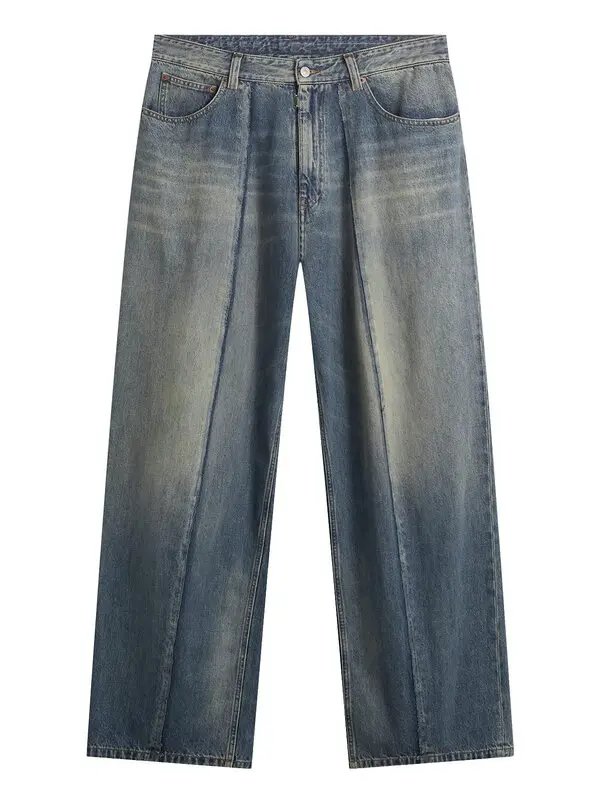 MAISON MARGIELA Wide Leg Jeans - Blue