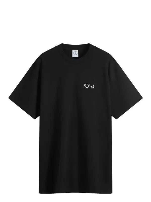 POLAR SKATE CO. Stroke Logo T-shirt - Black