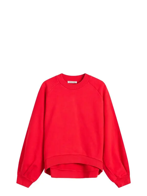 You Must Create Bellow Sleeve Sweatshirt - Red