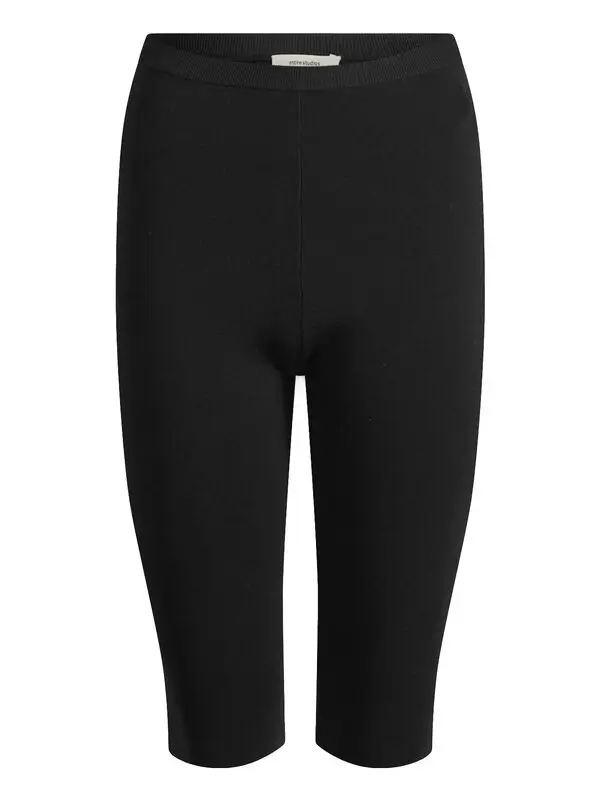 ENTIRE STUDIOS Knit Capri - Black