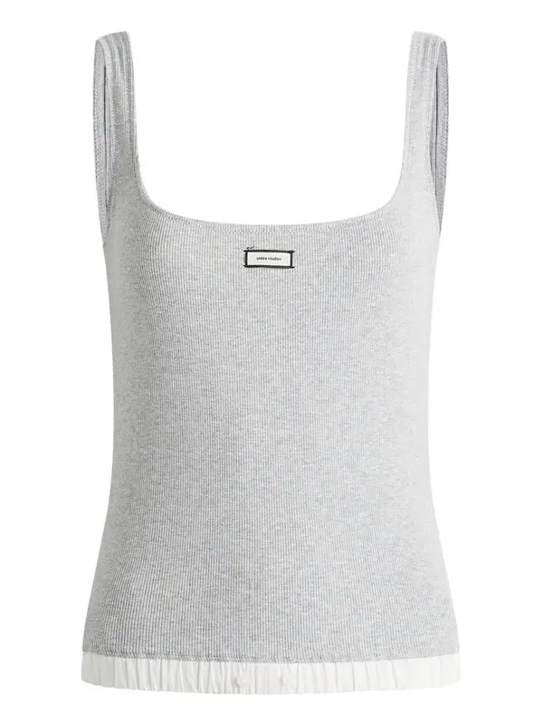 ENTIRE STUDIOS Lounge Tank - Pebble