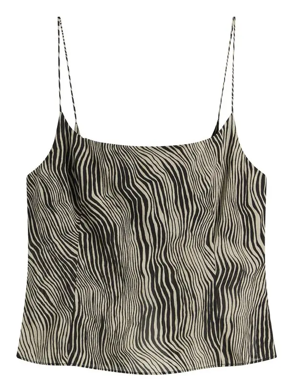 ST. AGNI Savannah Silk Cami - Sand