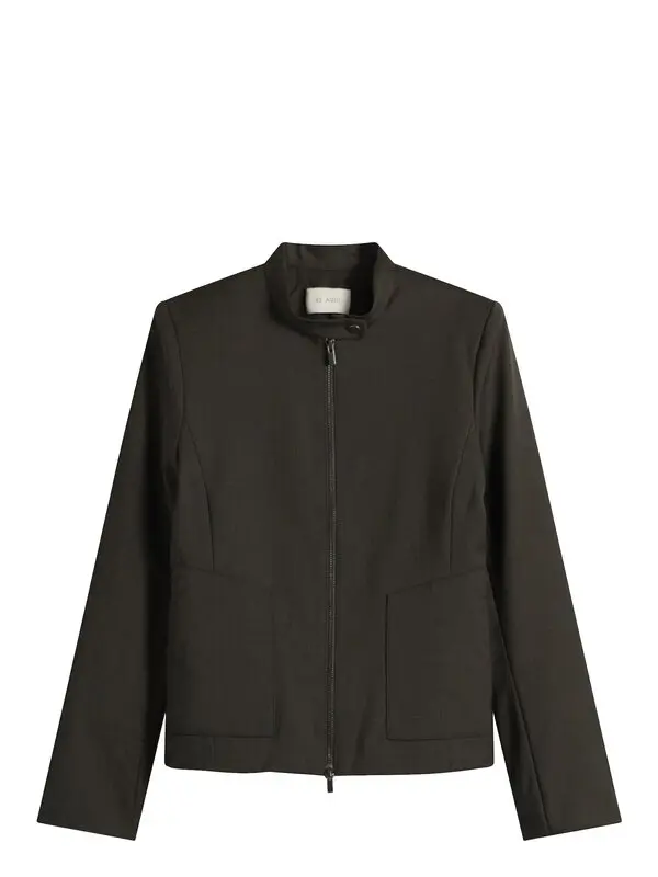 ST. AGNI Moto Jacket - Umber