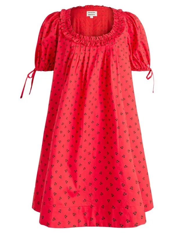 DAMSON MADDER Jemima Mini Dress - Red