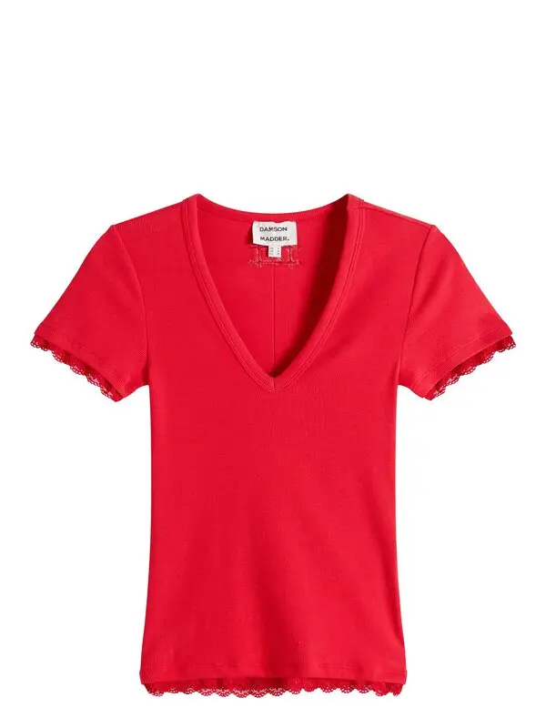 DAMSON MADDER Paige Top - Red
