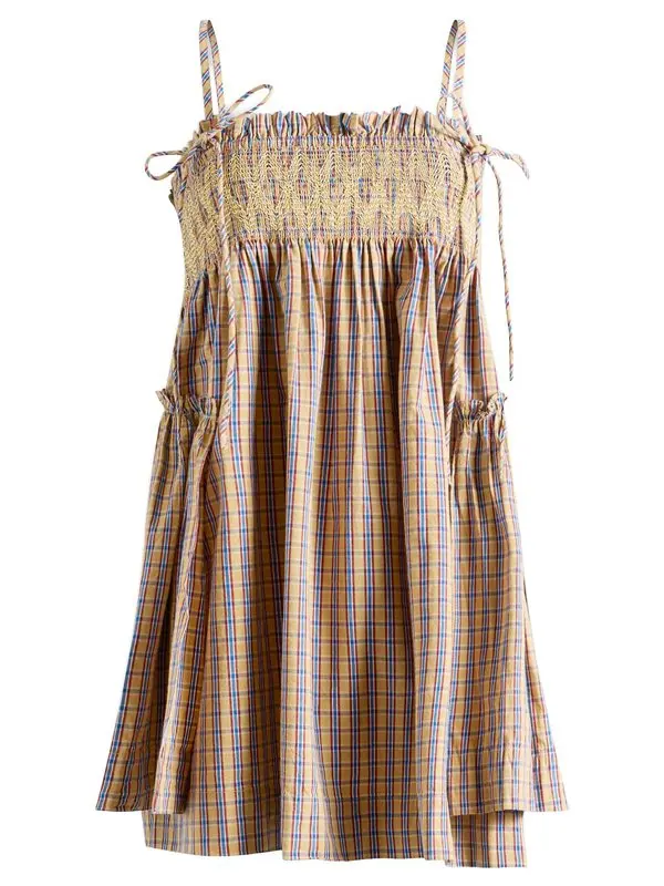 DAMSON MADDER Lilo Mini Dress - Marmalade