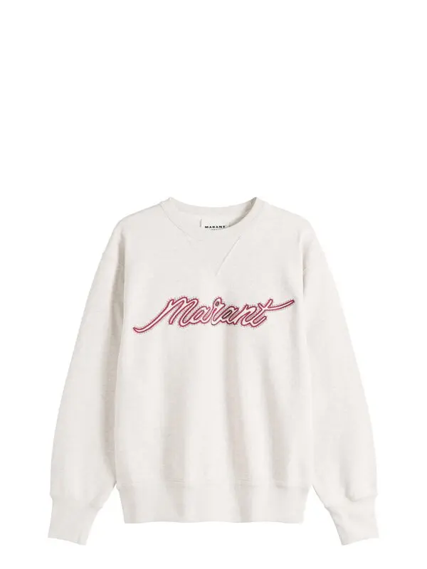 Isabel Marant Étoile Rise Logo Sweatshirt - Ecru