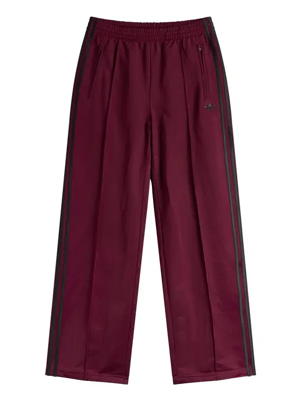 Adidas Firebird Loose Track Pant - Maroon/black