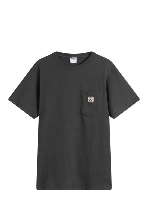 RANDY'S GARMENTS Randy’s Garments  Logo Pocket T-shirt - Black