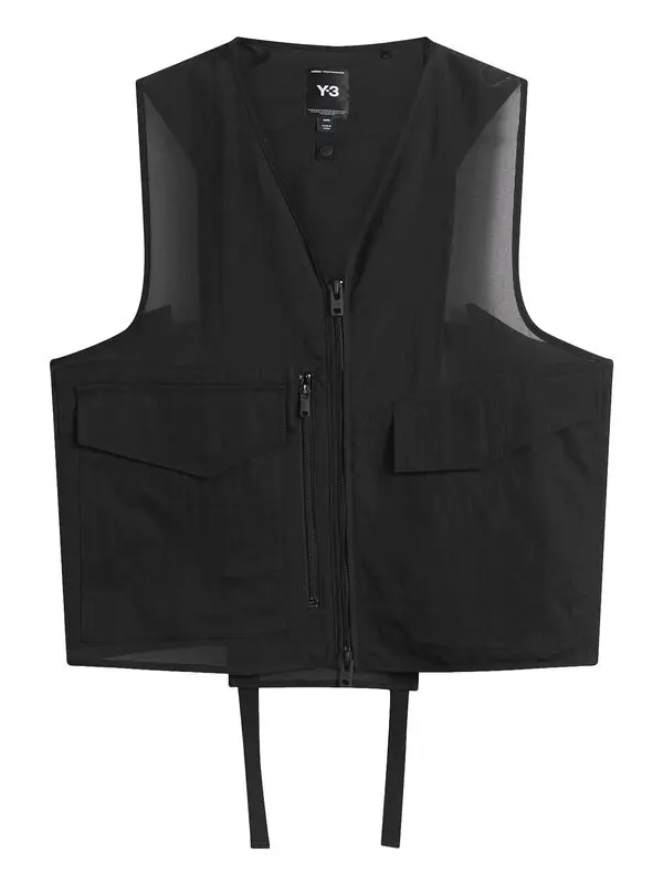 Y3 Mesh Running Vest - Black
