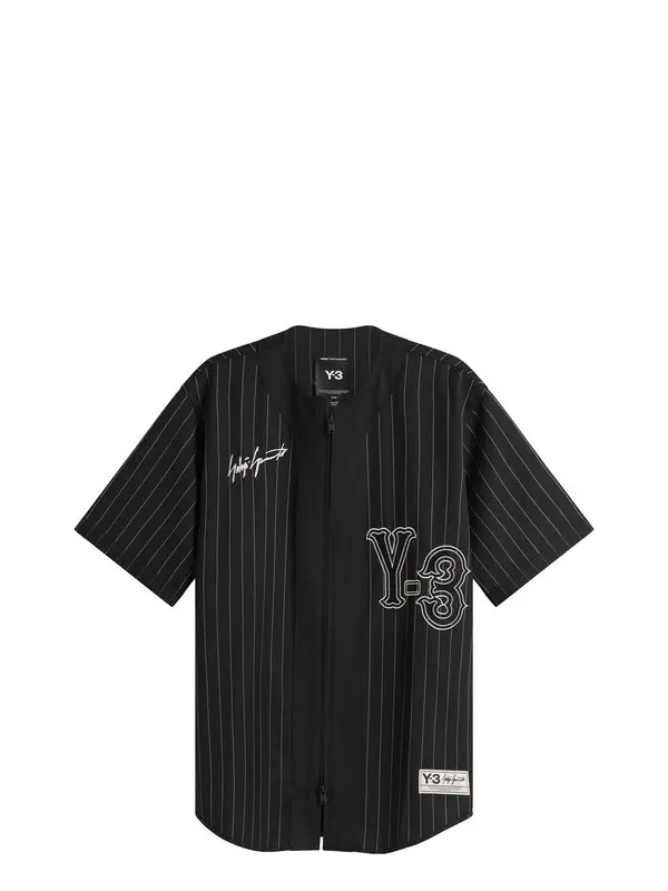 Y3 Elite 5 Yamamoto Baseball Jersey - Black