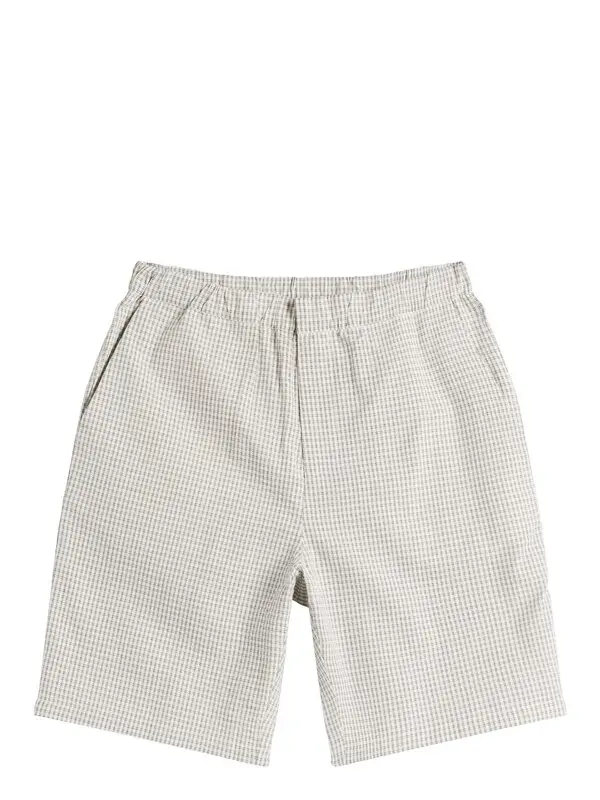 BOUND Gingham Shorts - Ecru