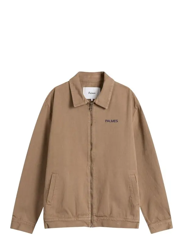 PALMES Forever Zip Jacket - Fossil