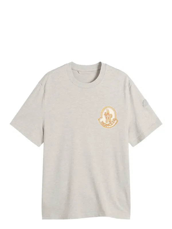 Moncler Logo T-shirt - Grey