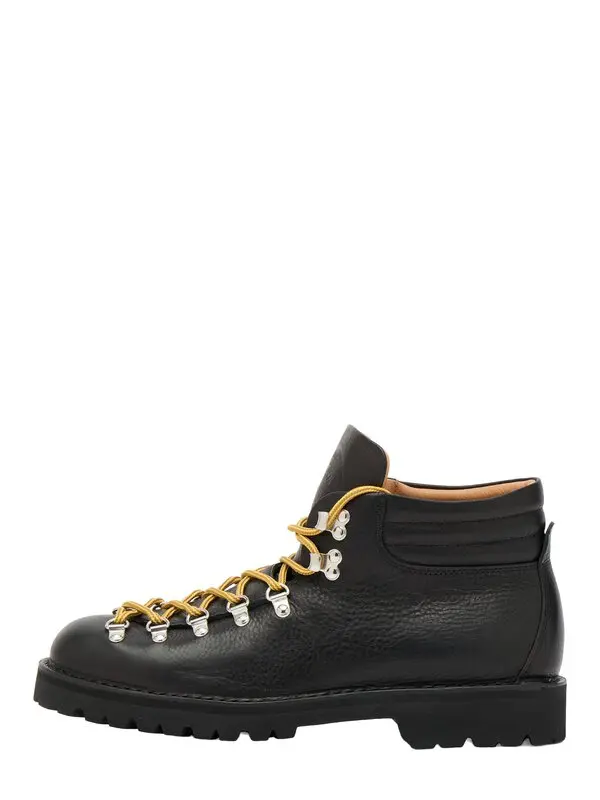 FRACAP M127 Roccia Vibram Sole Scarponcino Boot Toscano Le - Black