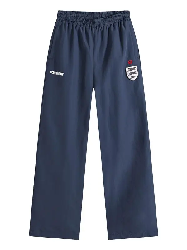 ICECREAM Running Dog Patch Football Track Pants - Navy