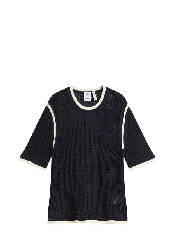 Adidas X Wales Bonner Knit Long-sleeve Top - Navy