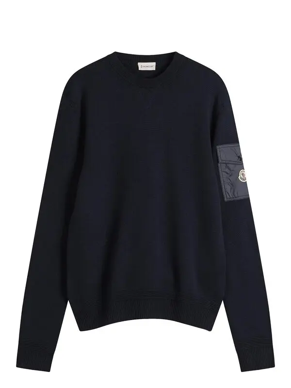 Moncler Crew Neck - Navy