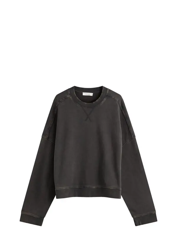 ENTIRE STUDIOS Box Crew Sweatshirt - Washedblack