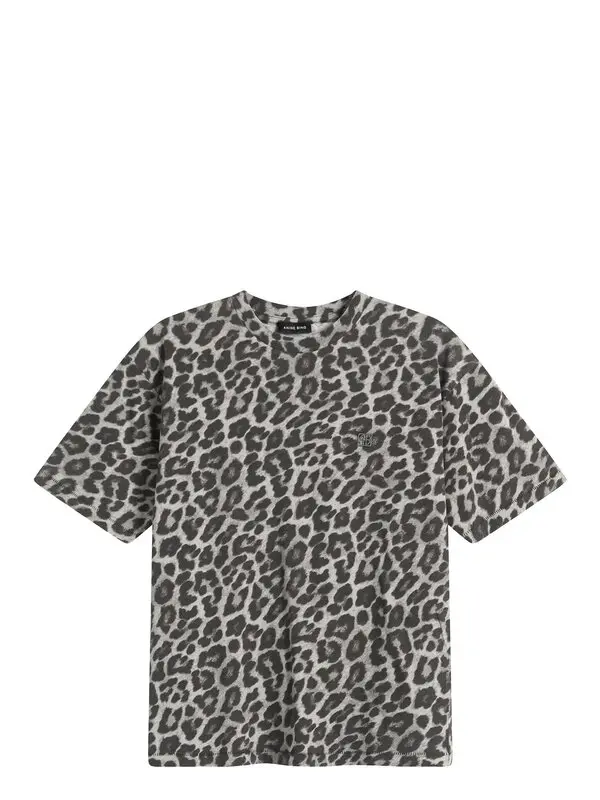 ANINE BING Cohen T-shirt - Leopard