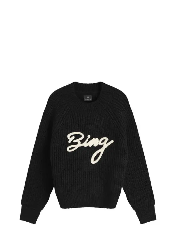 ANINE BING Kendrick Bing Jumper - Black