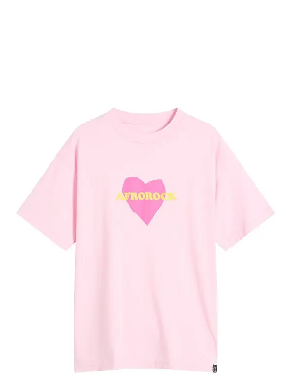 TGB Afro Rock Love T-shirt - Pink