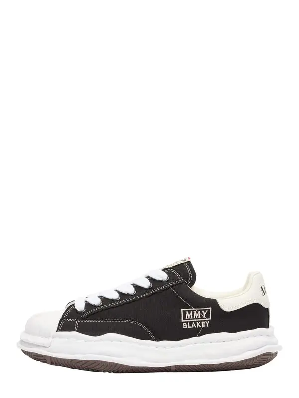 Mihara Yasuhiro Blakey Low Original Sole Canvas Sneak - Black