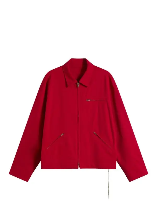 MASTERMIND WORLD Jersey Detroit Jacket - Red