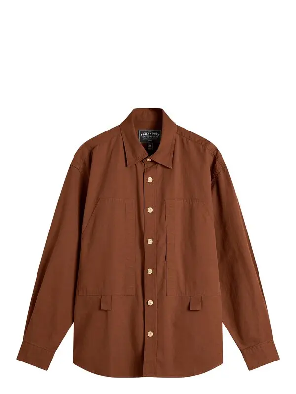 FRIZMWORKS Pocket Loop Shirt - Brown