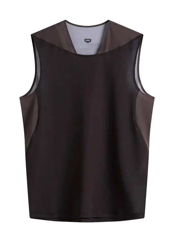 SOAR Singlet - Black/grey