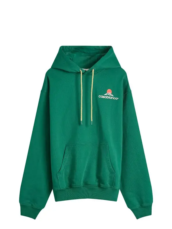 Casablanca Montagne Printed Hoodie - Green