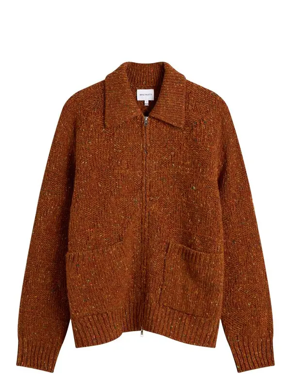Norse Projects Erik Donegal Diamond Jacket - Ginger