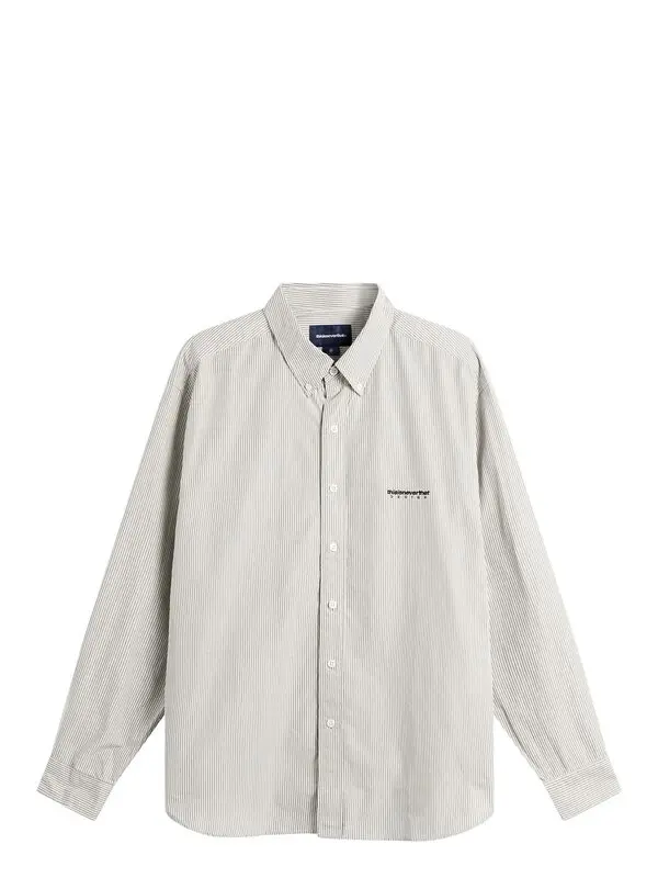 THISISNEVERTHAT Dsn Striped Shirt - Beige