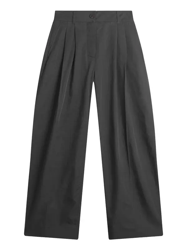 Studio Nicholson Acuna Double Pleat Front Pant - Coal