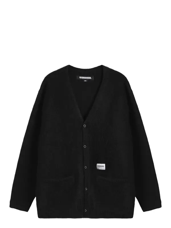 NEIGHBORHOOD Mohair Cardigan - Black