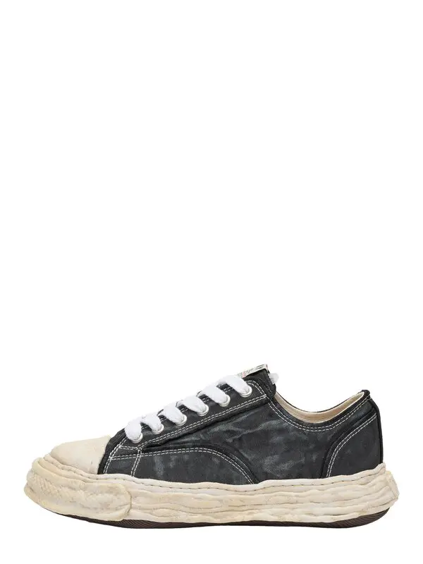 Mihara Yasuhiro Peterson 23 Embroidery Vintage Low - Black