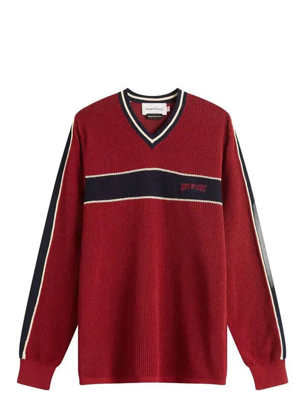 HOUSE OF SUNNY Joey Knit Top - Cherry