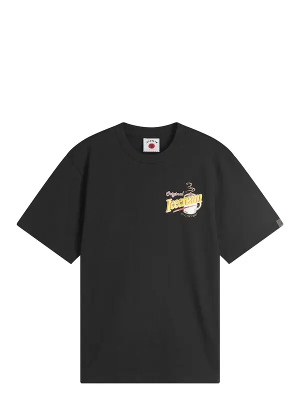 ICECREAM Diner Coffee T-shirt - Black