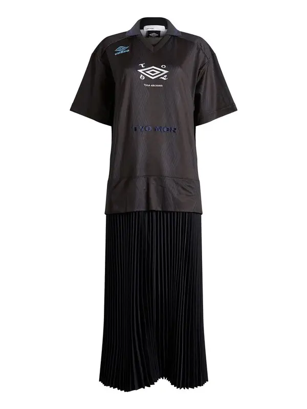 Toga X Umbro Game Shirt Dress - Black