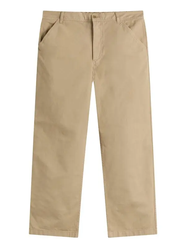 Norse Projects Kvitfjell Relaxed Cotton Twill Pants - Walnut
