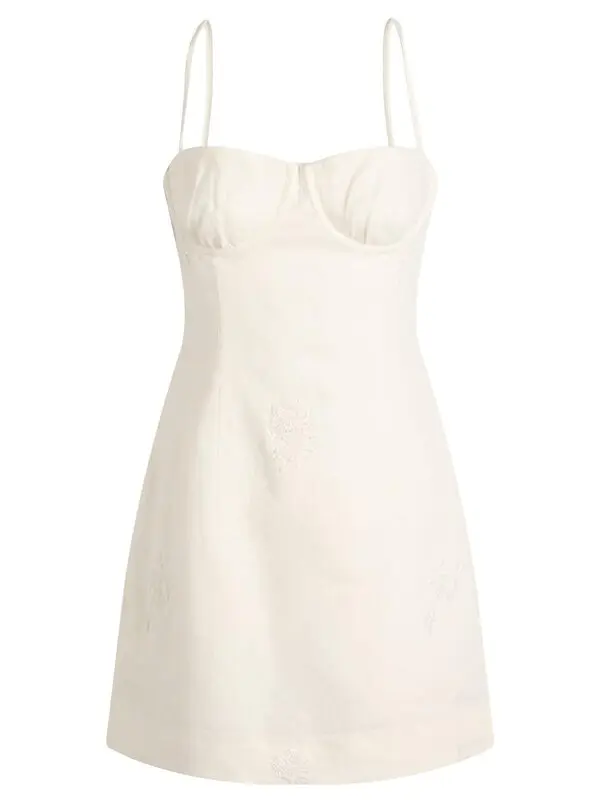 SIR. Alessandra Mini Dress - Ivory